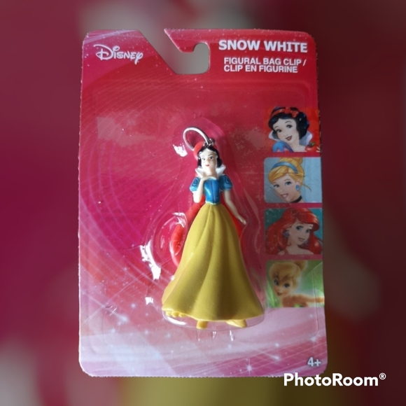 Disney | Accessories | Snow White Disney Princess Figural Bag Clip ...